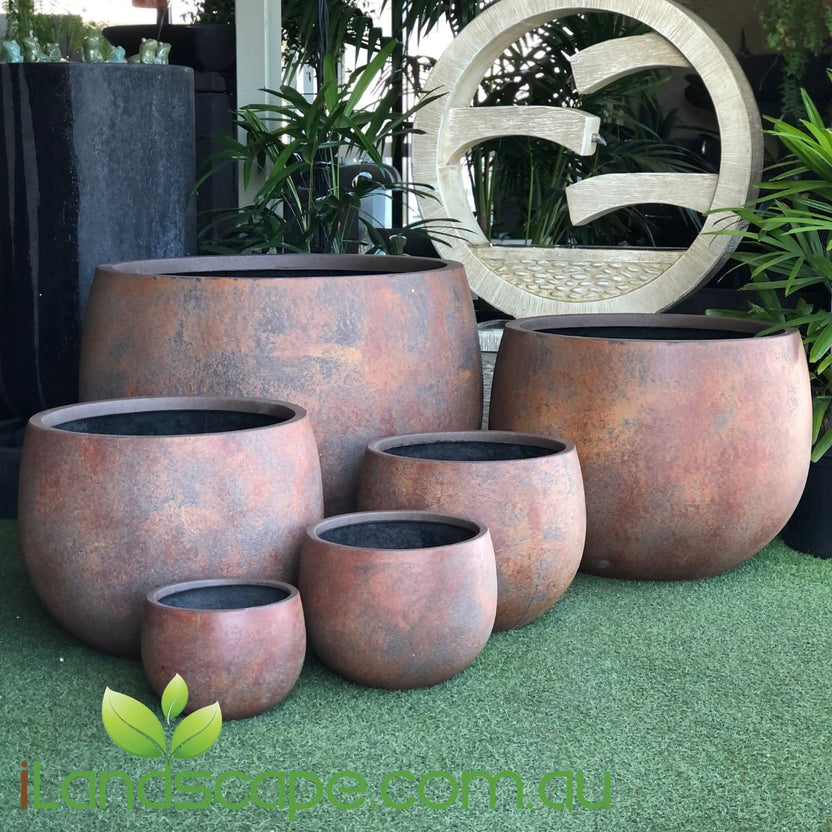 Mega Belly Pot – Plain Finish | Large Modern Planter | Sunshine Coast ...