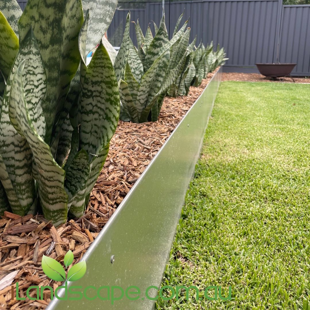 Galvanised Edging x 2.4m Lengths – Sunshine Coast Nursery & Garden Centre