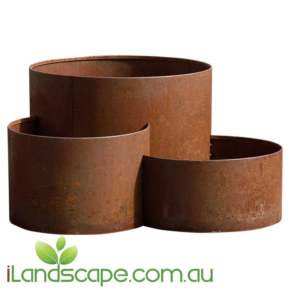 Redcor ring - 3 Tiered Planter – Sunshine Coast Nursery & Garden Centre